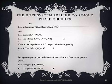Representation Of Power System Components Pptx