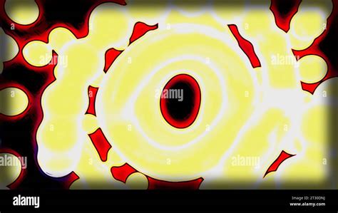 Abstract Tunnel Of Molecular Particles Design Glowing Molecules Moving In Flow Of Tunnel With