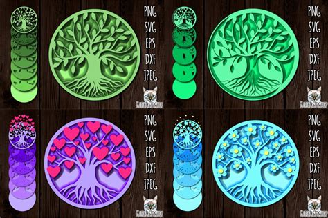 196 Layered Tree SVG Free Free SVG Cut Files Download SVG Cut File For Cricut