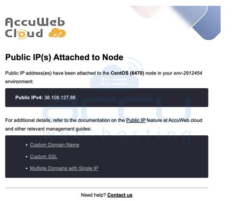 Linux VPS Access Via Public IP With AccuWeb Cloud Guide