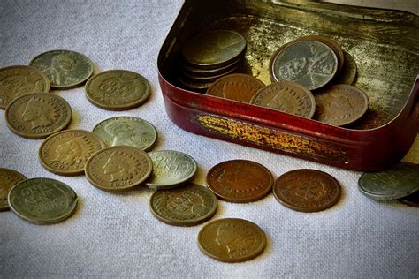Collectible Coins Photograph By James Lloyd Fine Art America