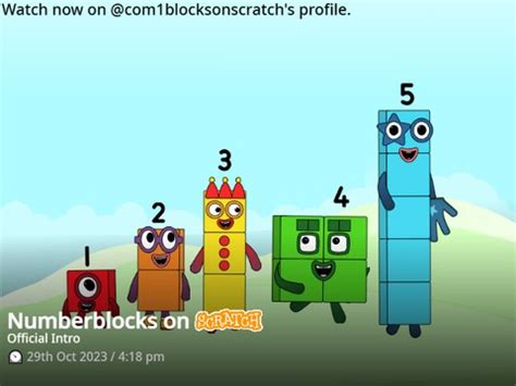 Numberblocks On Scratch Official Intro