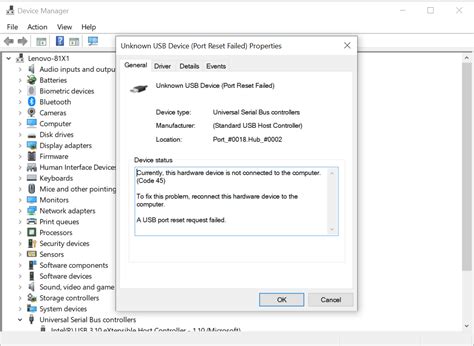 Usb Device Not Recognized Keeps Popping Up Even If I Am Not Plugging In The Usb Microsoft Qanda