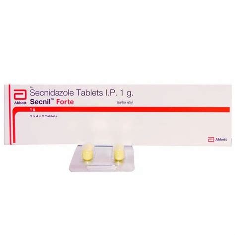 Secnidazole 1000mg At ₹ 140 Box Secnidazole Tablet In Surat Id 2854246765512
