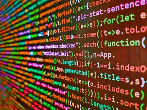 Computer Screen Shot With Binary Code And Smartphone Great Concept For