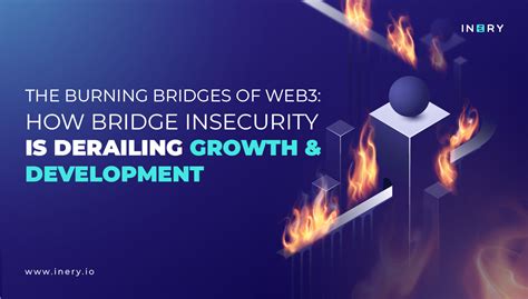 Inery Dlt Blog The Burning Bridges Of Web3 How Bridge Insecurity Is Derailing Growth And