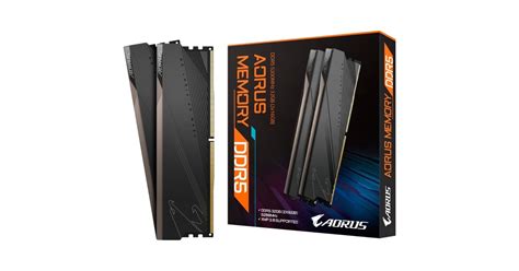 AORUS AORUS Memory DDR GB X GB MHz Hukommelsesmodul Sort GB X GB DDR