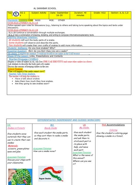 Kg2 Activity Week 3 Pdf Pedagogy Education Theory