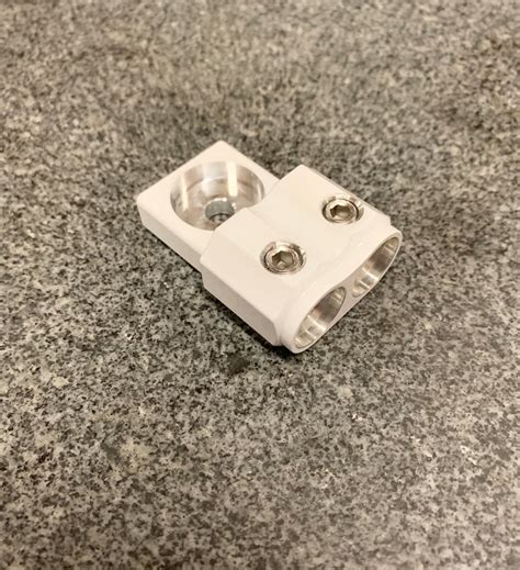 Aluminum Dual 10 Alternator Block Terminal Powdercoated