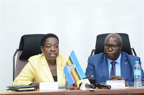 Eacj Receives The Bureau Of East African Community Speakers