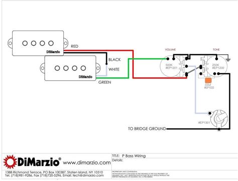 P Bass Wiring Diagram Guide For Beginners