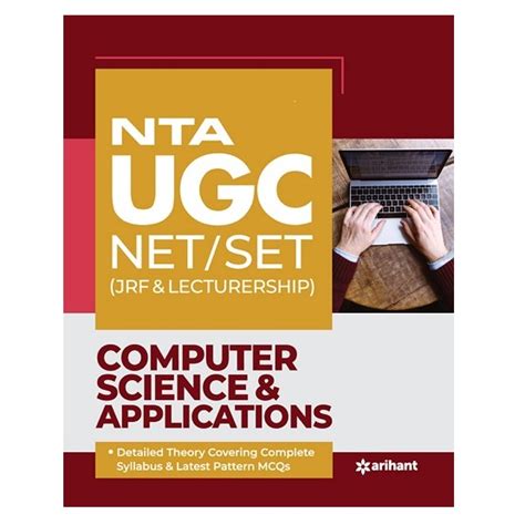Arihant Nta Ugc Netset Jrf And Lecturershipcomputer Science And Applications English Medium