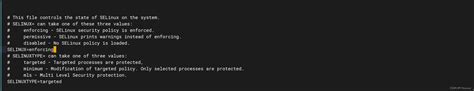 linux中关闭selinux状态 csdn博客