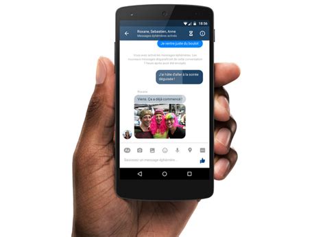Facebook Messenger Testing Snapchat Like Disappearing Messages