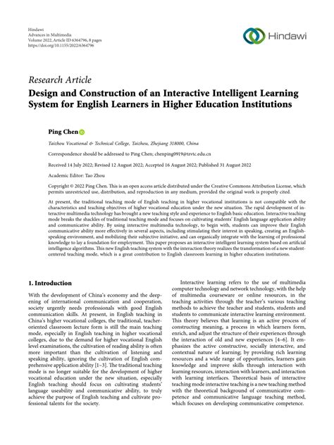 Pdf Design And Construction Of An Interactive Intelligent Learning