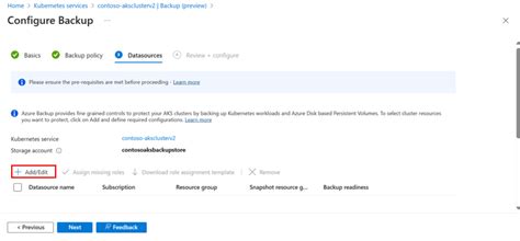使用 Azure 備份來備份 Azure Kubernetes Service Azure Backup Microsoft Learn