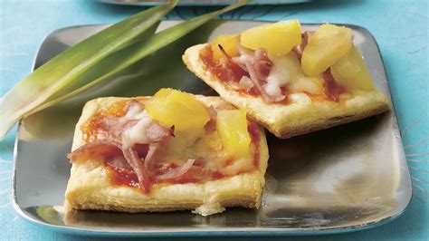 Mini Aloha Puff Pizzettes Recipe