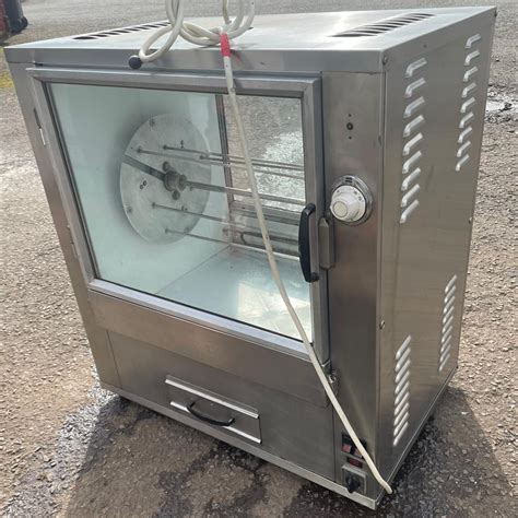 Roller Grill Electric Chicken Rotisserie Machine 9 12 Chicken Capacity