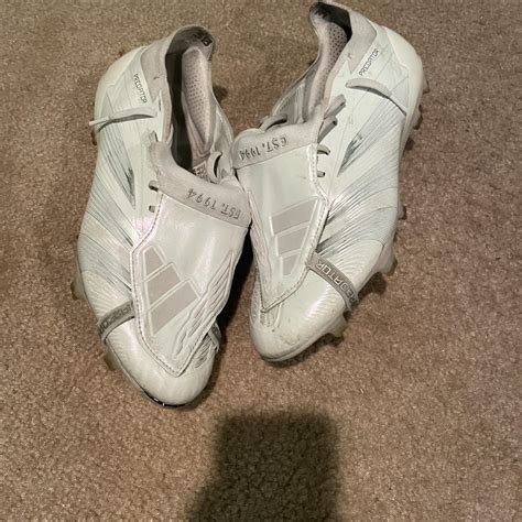 Adidas F50 Predator White And Grey Football Boots Depop
