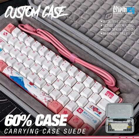 Jual Carrying Case Suede For Gaming Keyboard Shopee Indonesia