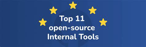 Top 11 Open Source Internal Tools With The Most Github Stars Nocobase