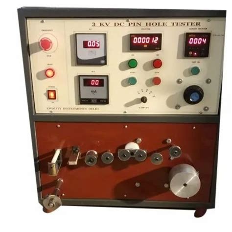Digital 3 Kv Dc Pin Hole Tester For Insulation Testing 230v 50hz At ₹ 70000 In Ghaziabad