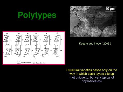 Ppt Tem In Geological Science Polymorphism Polytypism Polysomatism