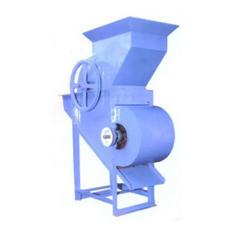 Single Phase Semi Automatic Mild Steel Groundnut Decorticator Plant