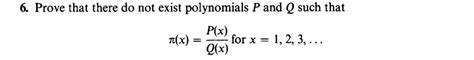 solved prove that there do not exist polynomials p ﻿and q