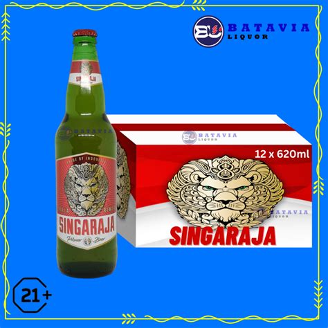 Jual Singaraja Pilsener Beer 620ml 12 Botol Shopee Indonesia