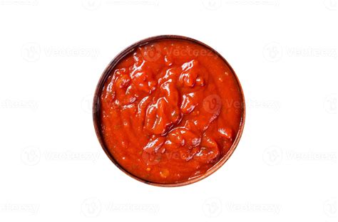 Tomato Sauce Passata Traditional Sauce For Italian Cuisine Isolated