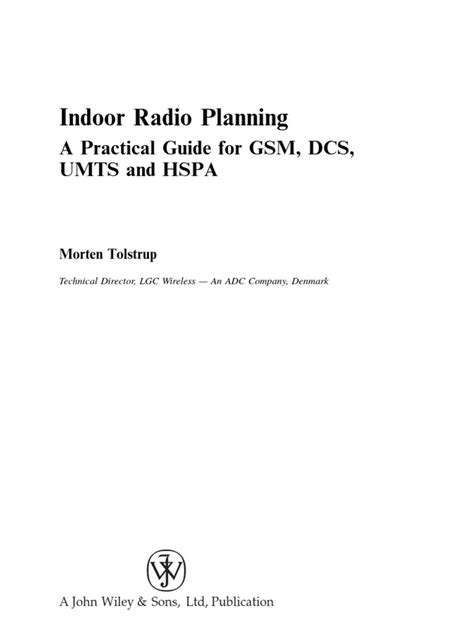 Radio Planning Pdf Cellular Network Gsm