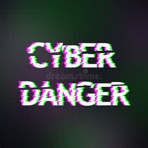 cyber danger inscription over grey binary code stream matrix background