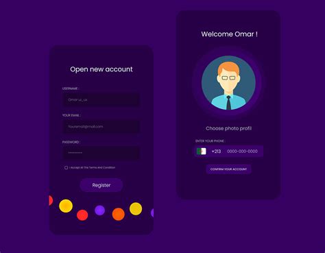 Sign Up Ui Kit On Behance