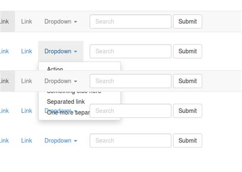 Css Multiple Navbars On The Same Page With Twitters Bootstrap 3