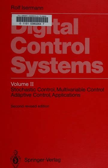 Digital Control Systems Rolf Isermann Free Download Borrow And Streaming Internet Archive