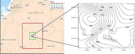 Simulation Domains Used And Topography M Of The Wrf Model Download