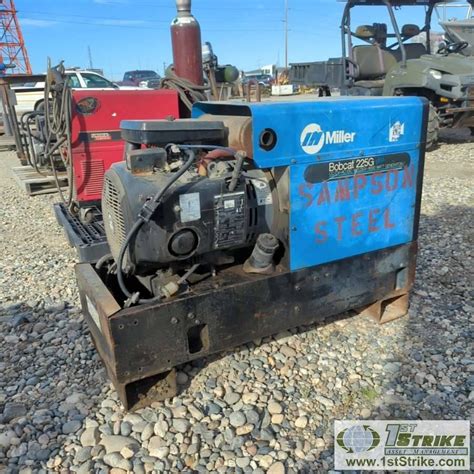 1999 Miller Bobcat 225 Nt Multi Process Engine Driven 53 Off