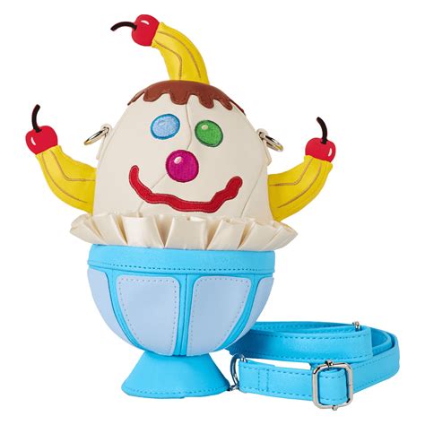 Spongebob Squarepants Goofy Goober Ice Cream Sundae Figural Crossbody Bag