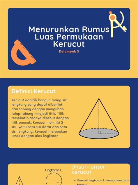 Rumus Luas Permukaan Kerucut Pdf
