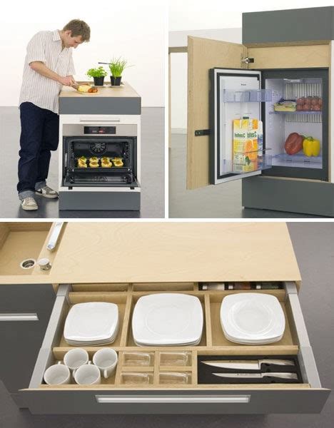 Kitchen Work Station Storage Dornob