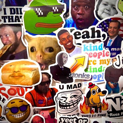 Meme Stickers Etsyde