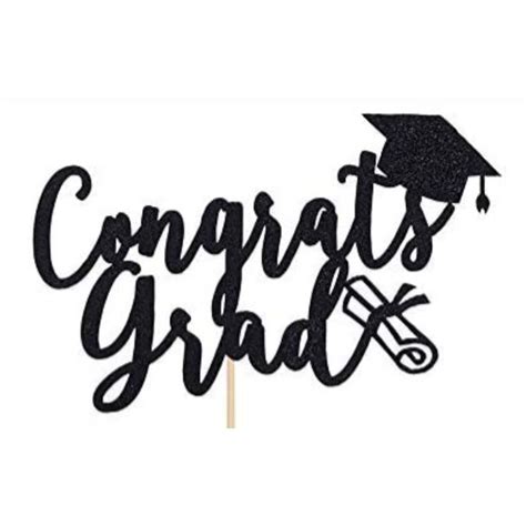 Congrats Grad Cake Topper Shopee Philippines