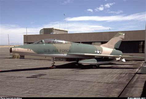 North American Qf 100f Super Sabre Usa Air Force Aviation Photo