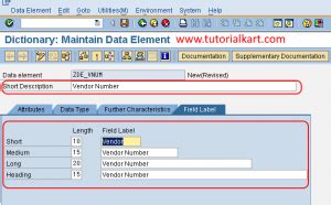 SAP ABAP Data Element How To Create Data Elements In SAP