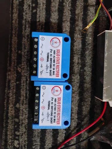 3a 190 Vdc Solid State Brake Rectifier Three Phase Full Wave At ₹ 1500piece In Aurangabad