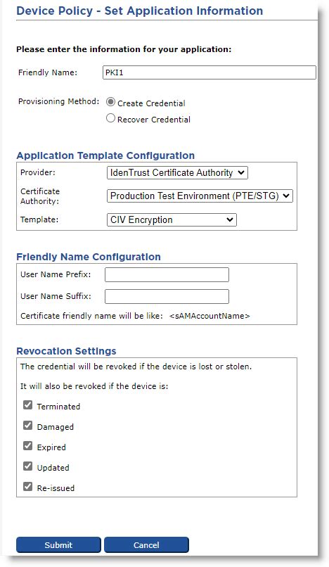 Configuring A Pki Application Using An Identrust Ca Activid Cms Hid