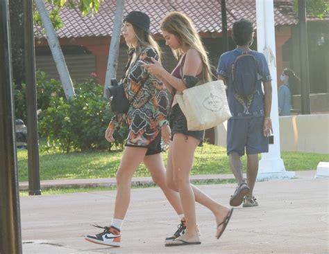 Demi Sims And Francesca Farago On Vacation In Mexico 02 11 2021