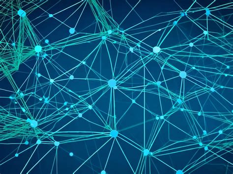 Premium Ai Image Abstract Digital Technology Background With Network Connection Lines