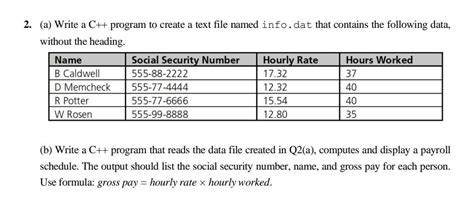Solved A Write A C Program To Create A Text File Named